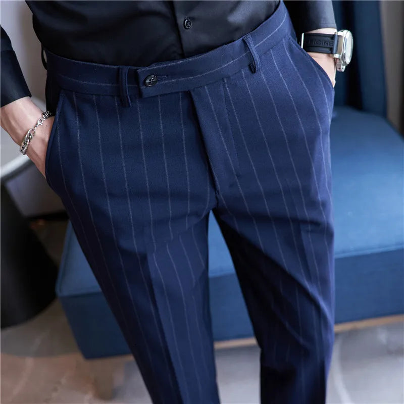 Calça Social Masculina Risca de Giz Maximus– Mr.Maximus