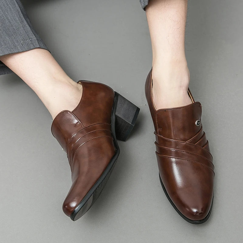 Sapato Social Masculino Salto Alto Maximus– Mr.Maximus